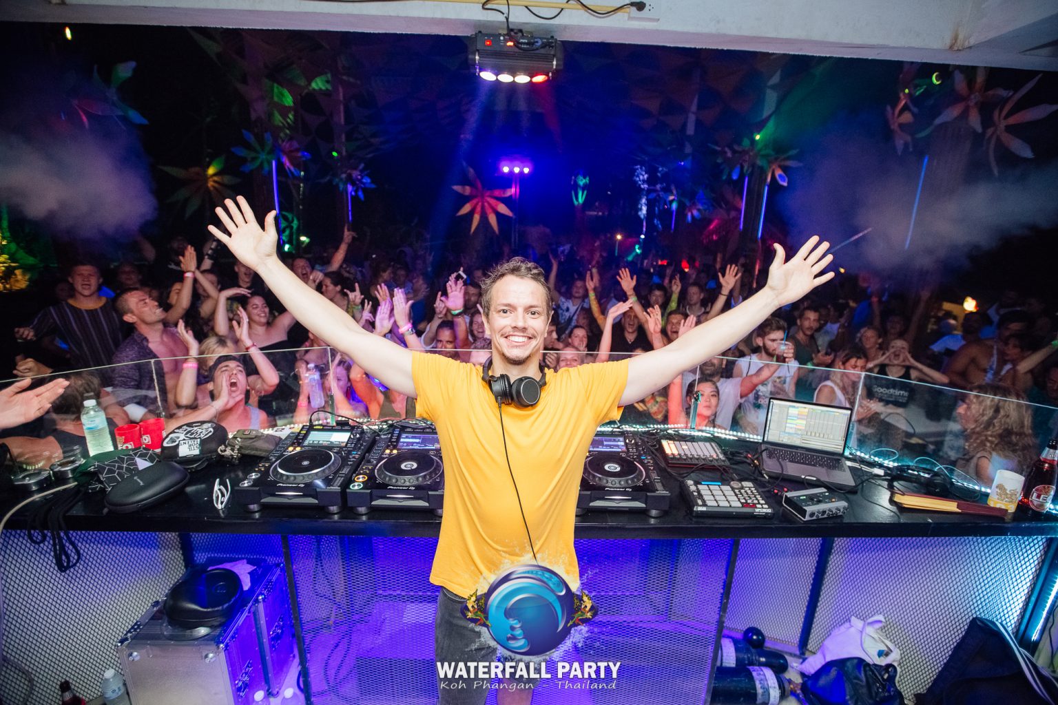 Waterfall Party, Koh Phangan Thailand
