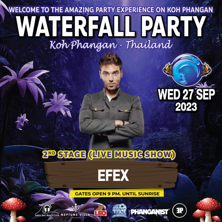 Waterfall Party, Koh Phangan Thailand
