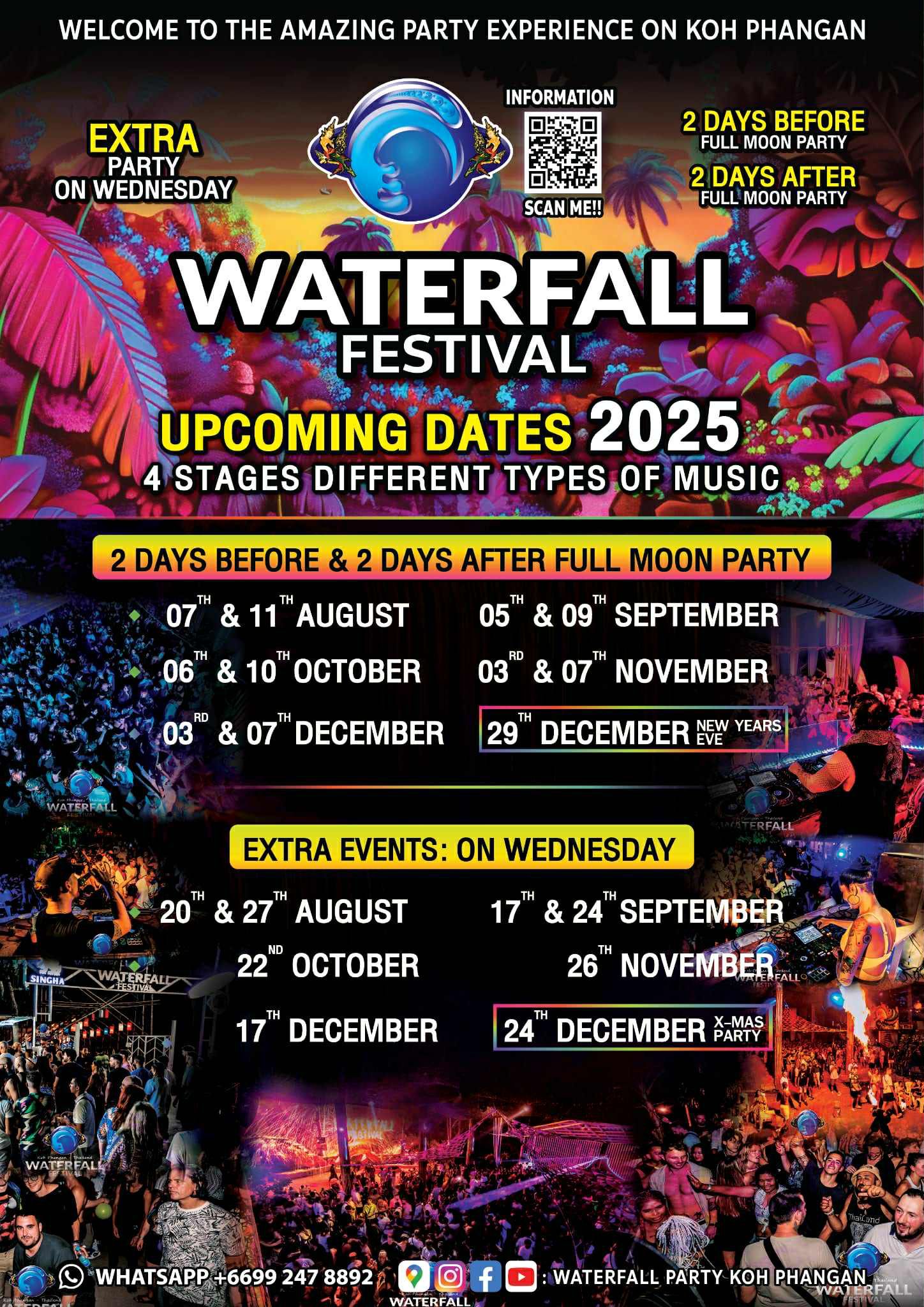 Waterfall Festival, Koh Phangan Thailand
